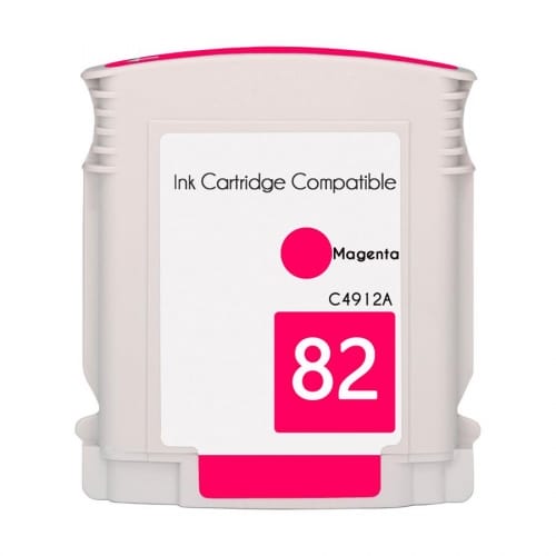 HP 82 Magenta Generic Ink (C4912AE) - Toner Corporation