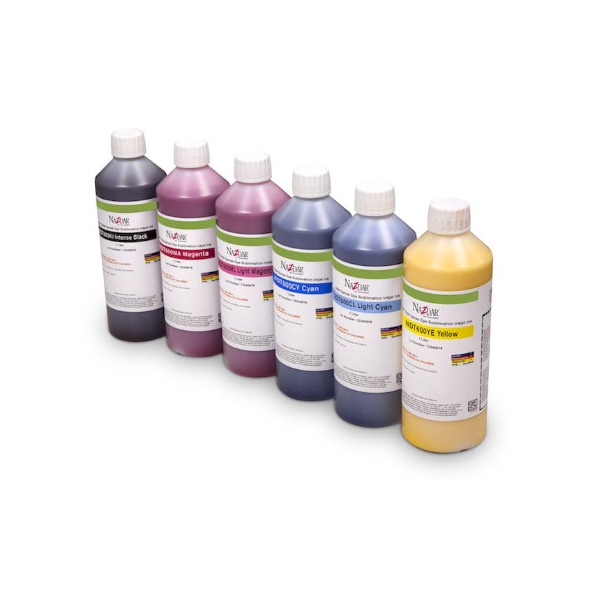 Epson Generic Sublimation Ink Bottles (B/C/M/Y/LC/LM) - Toner Corporation