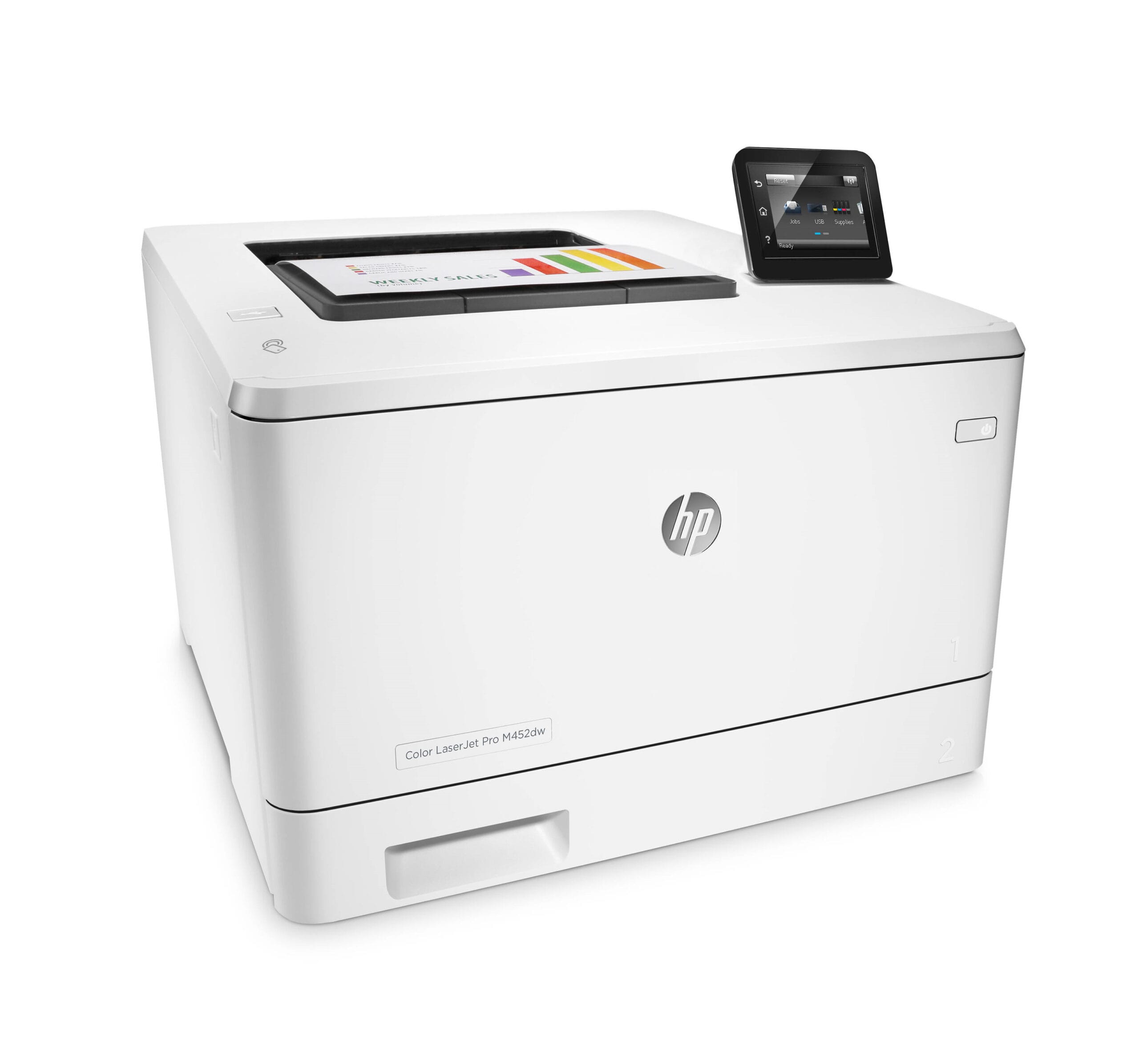 HP M452nw Colour Refurbished LaserJet Printer - Toner Corporation