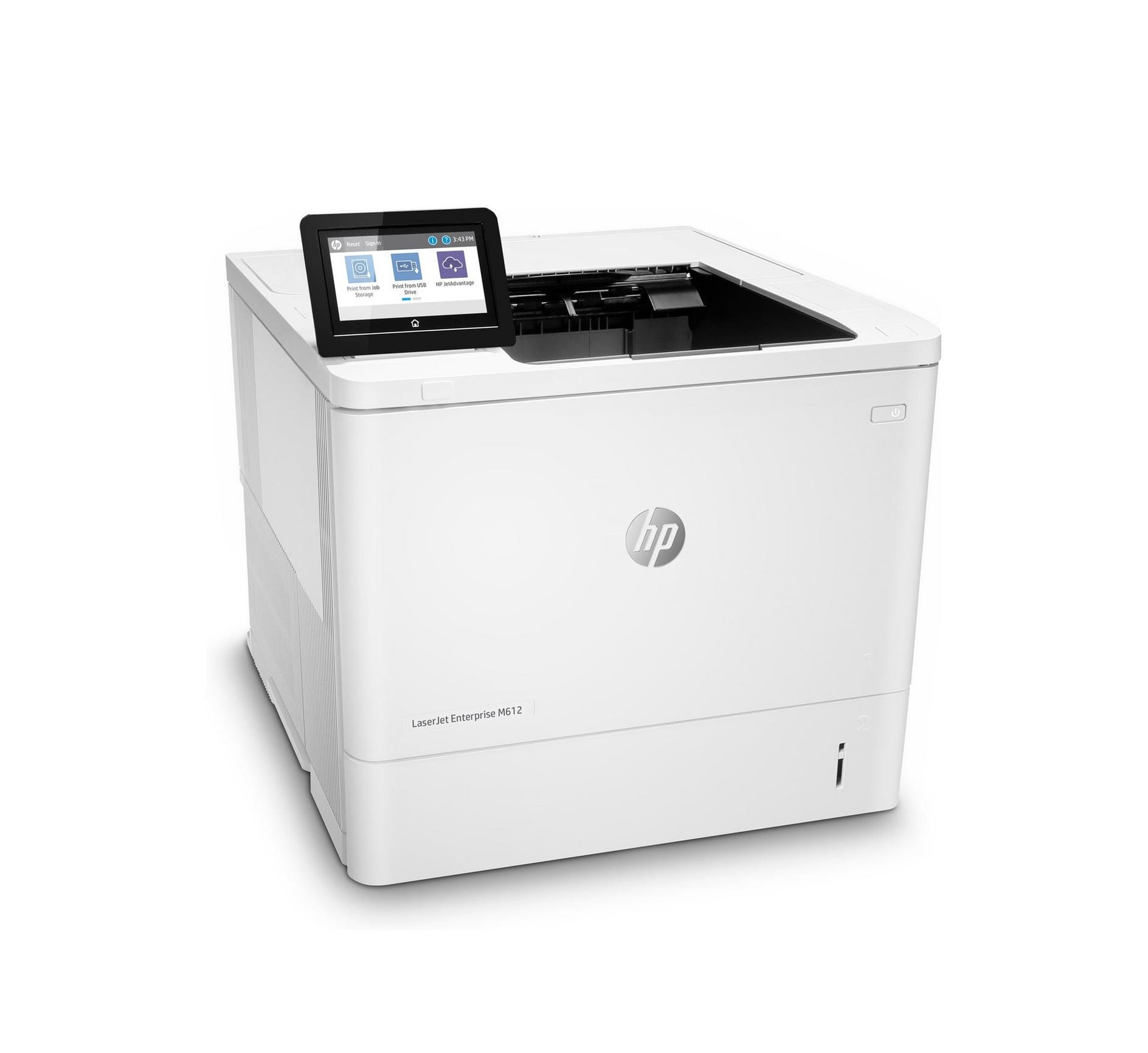 HP LaserJet Enterprise M612 Mono Refurbished Printer - Demo - Toner Corp