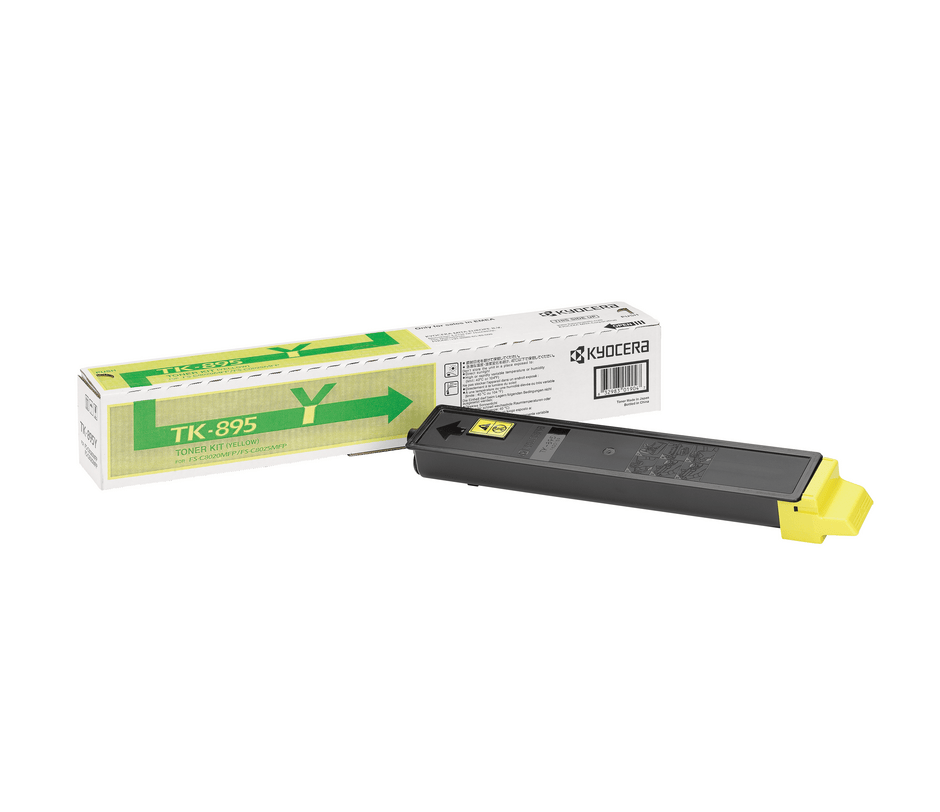 Kyocera TK 895 Premium Yellow Generic Toner - Toner Corp