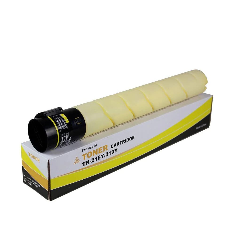 Minolta TN216/TN319 Premium Generic Yellow Toner - Toner Corp