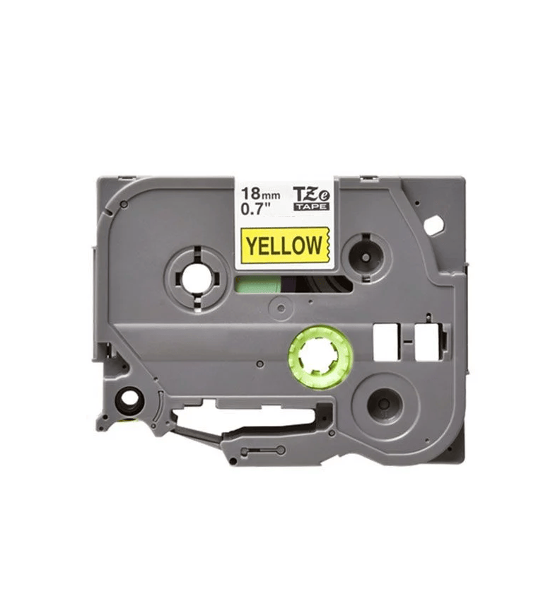 Brother TZE-641 Compatible Label Tape (Black on Yellow) 18mm*8m