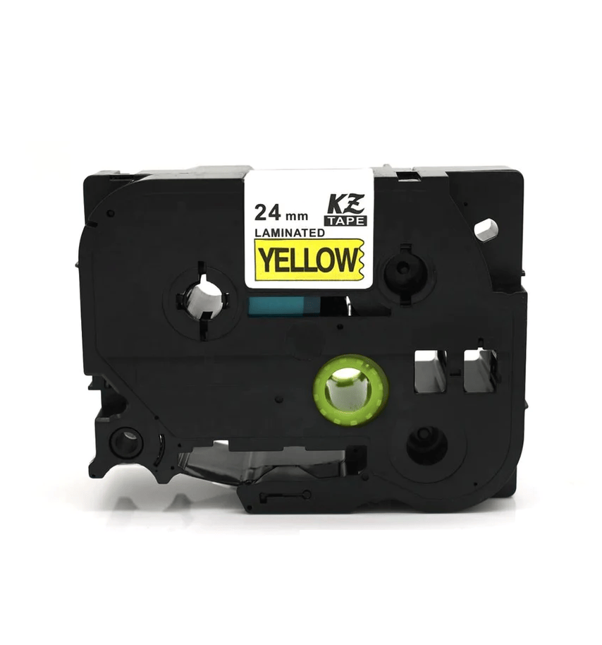 Brother TZE-651 Compatible Label Tape (Black On Yellow) 24mm*8m - Toner ...