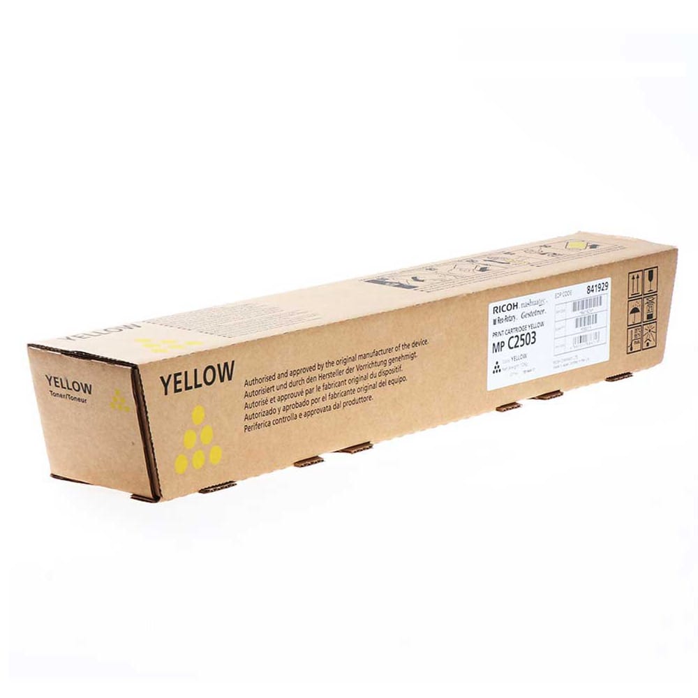Ricoh MP-C2503 Yellow Original Toner Cartridge - Toner Corp