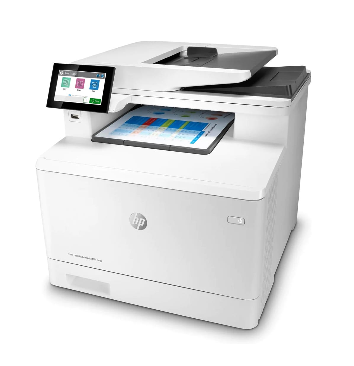 HP M480 LaserJet Enterprise Multifunction Refurbished Printer | Toner Corp